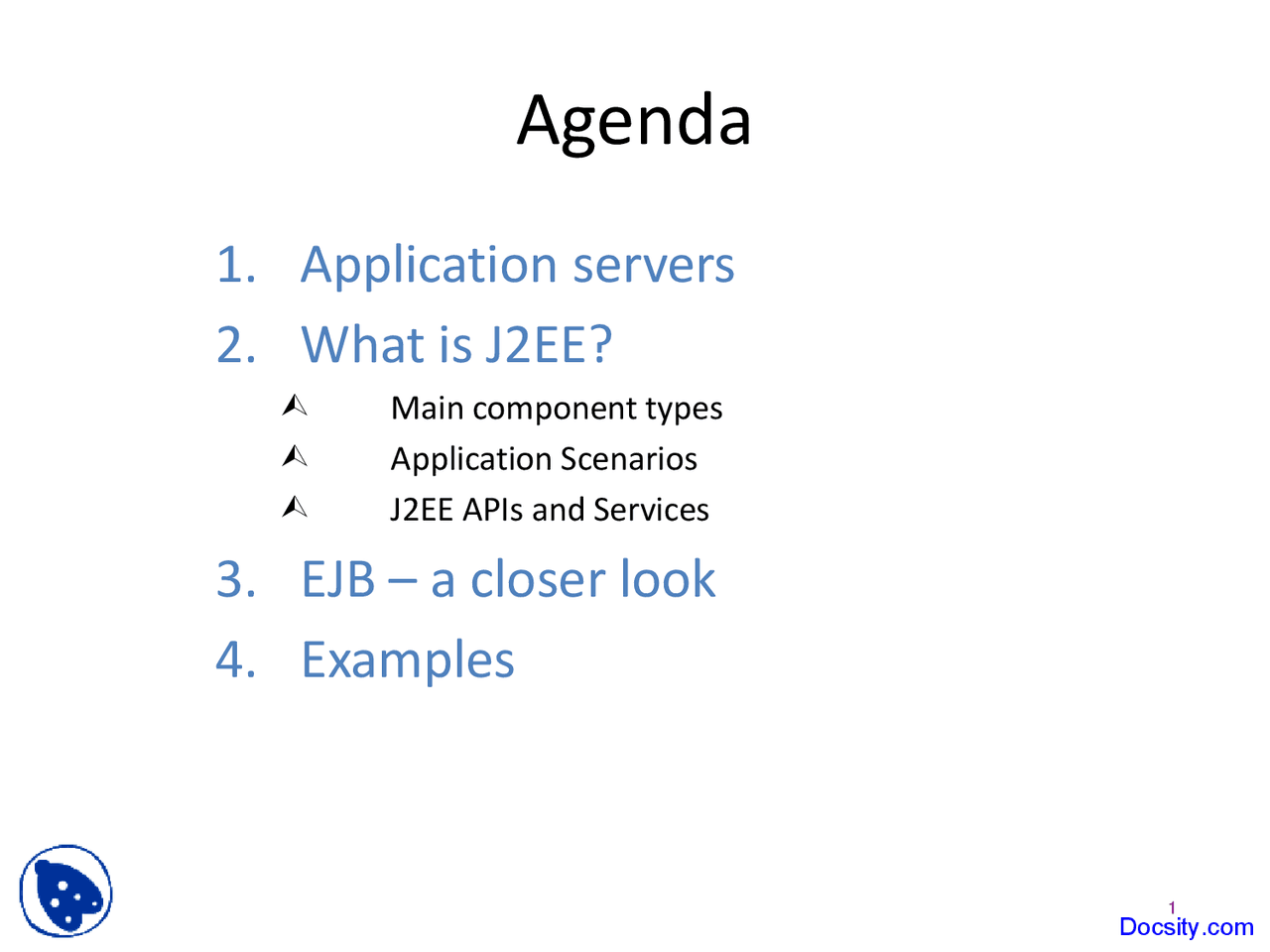Application Servers - Internet Engineering - Lecture Slides - Docsity