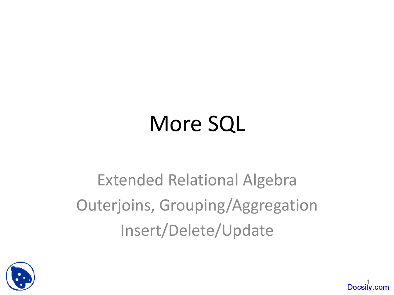 More Sql Database Systems Lecture Slides Docsity 4756