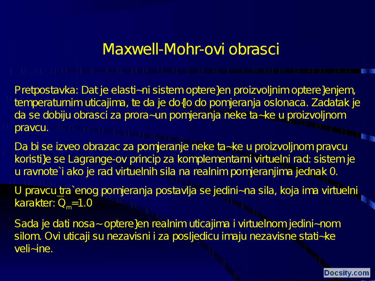 3 Maxwell Mohr Skripta Mehanika Tla Građevinski Rezime Predlog