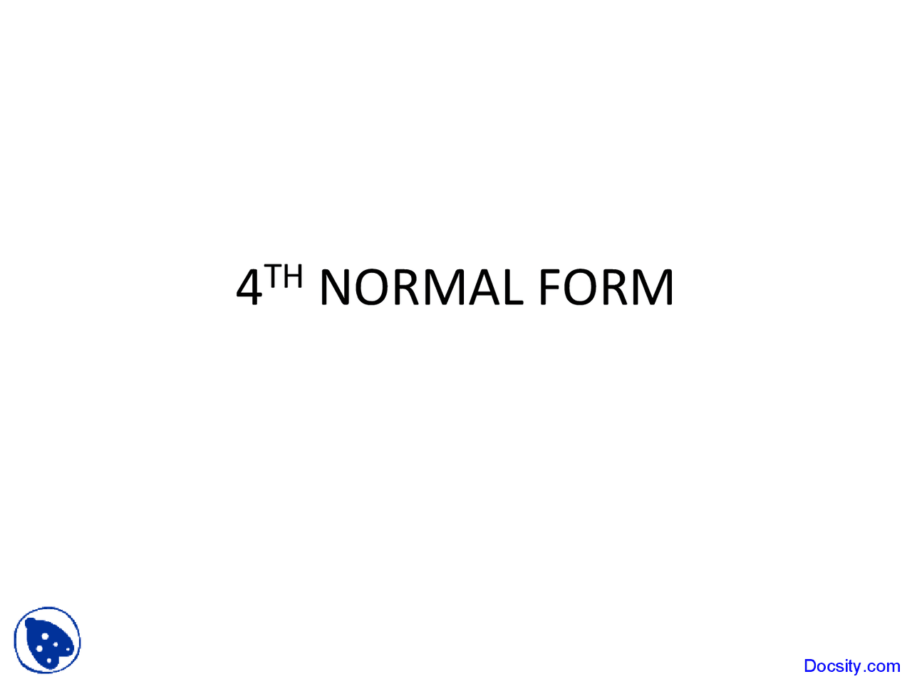 Repeating Values - Database Design - Lecture Slides - Docsity