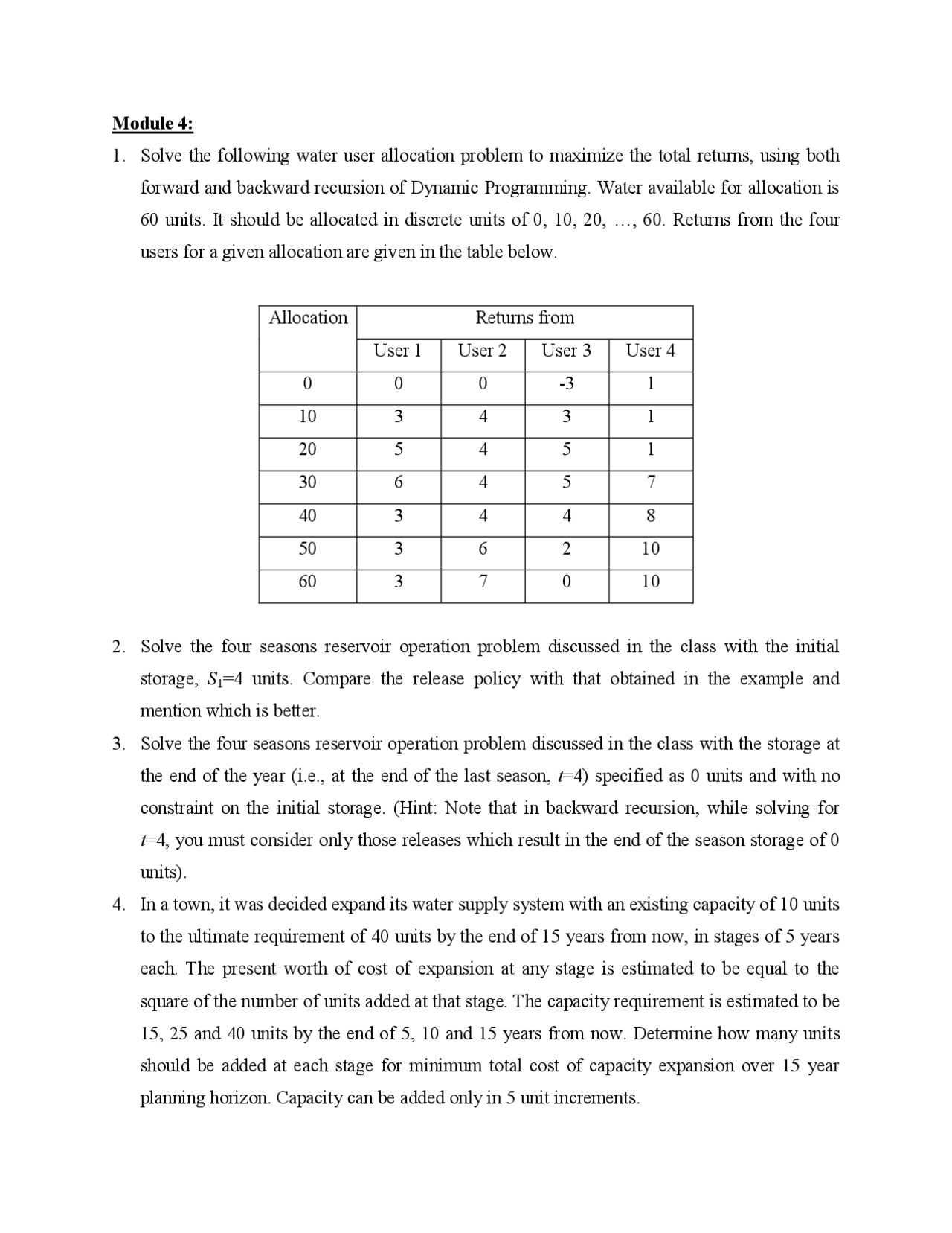 Dynamic Programming - Water Resources Systems Planning and Management ...