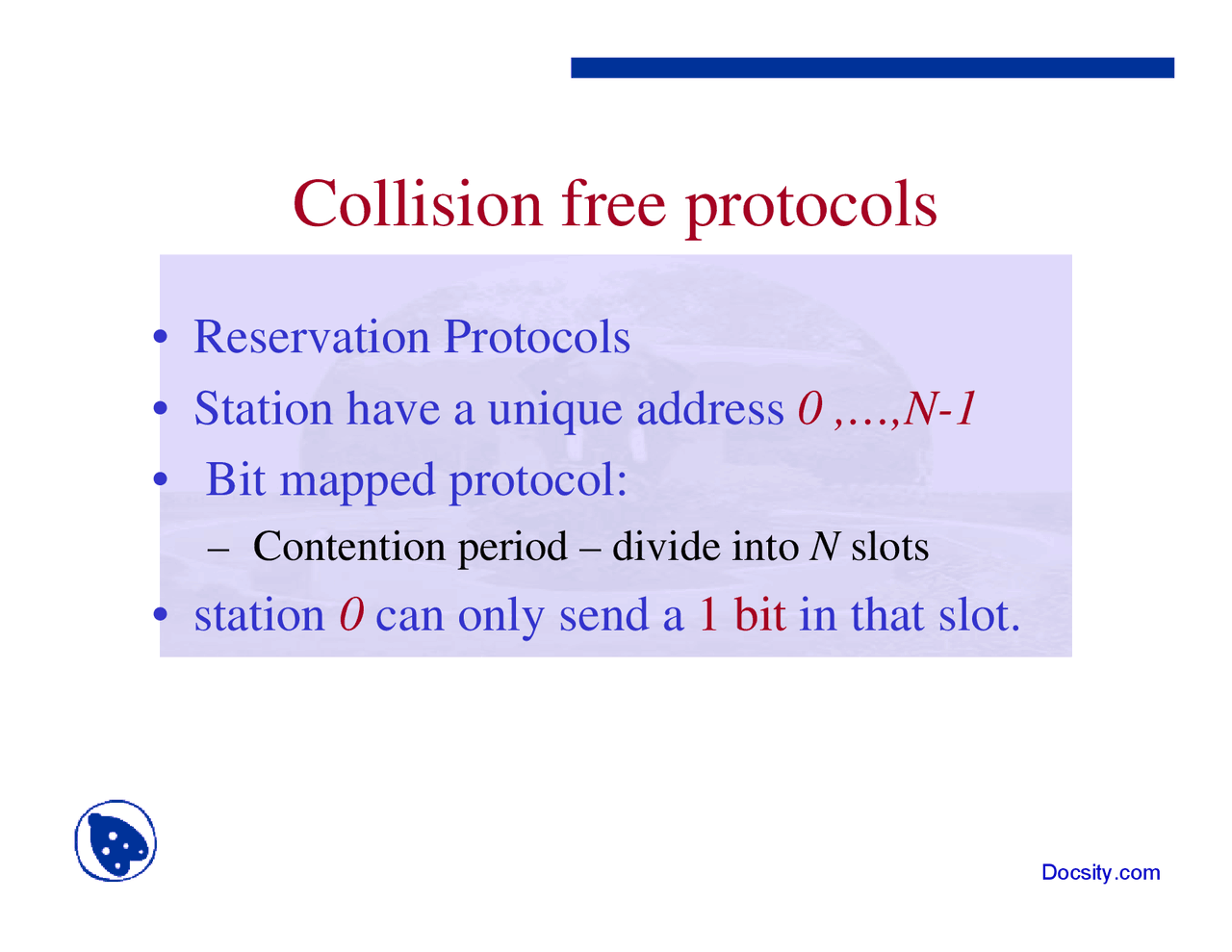 Content Free Protocols Computer Networks Lecture Slides Slides