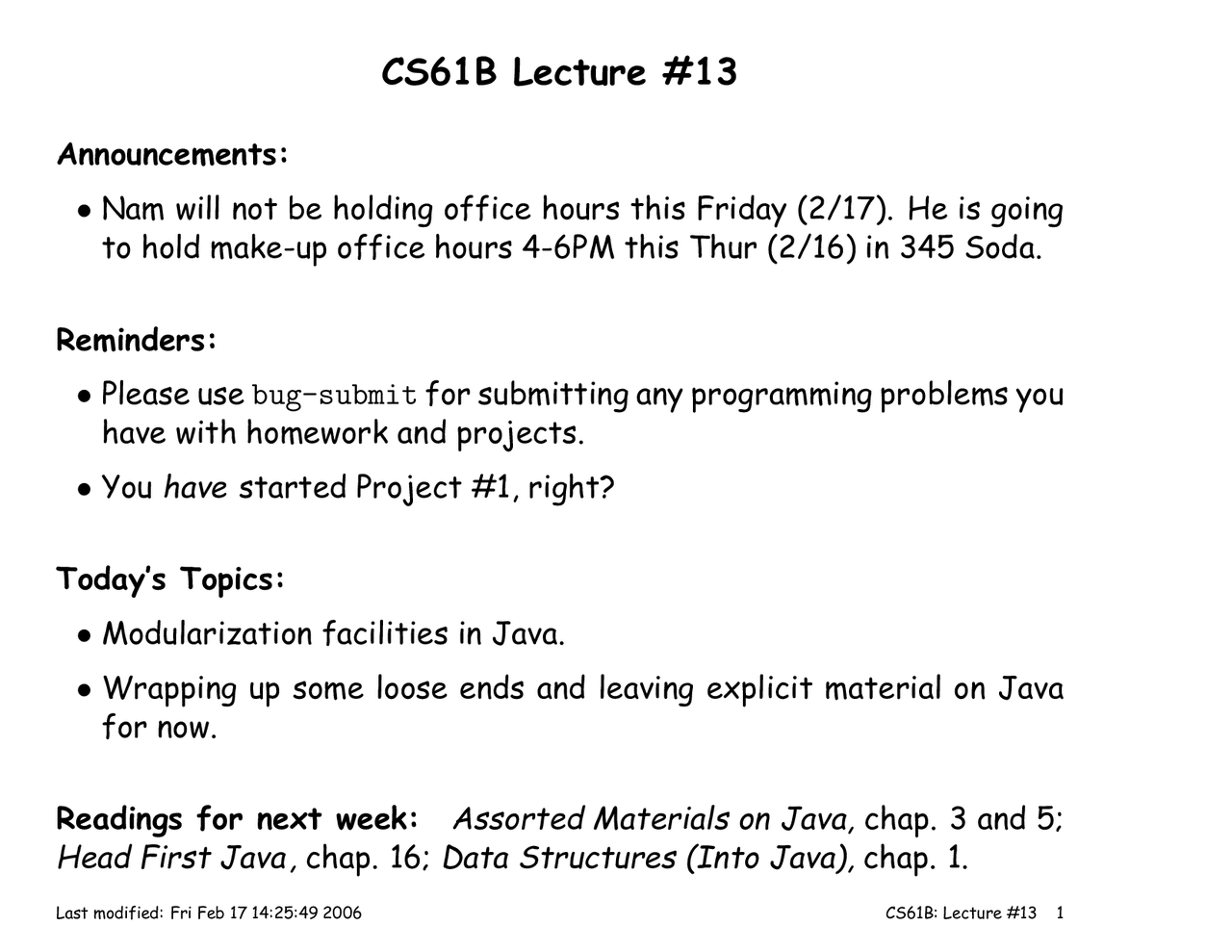 Explicit Material Data Structures And Advanced Programming Lecture