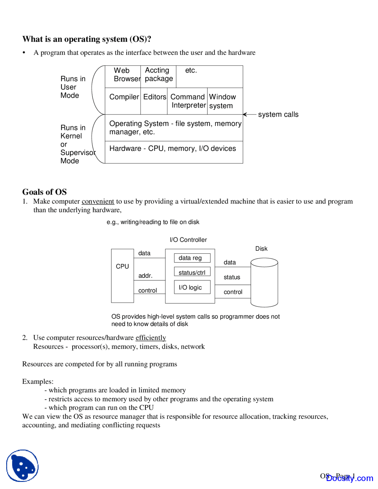 Interface Between User And Hardware Computer Organization Homework