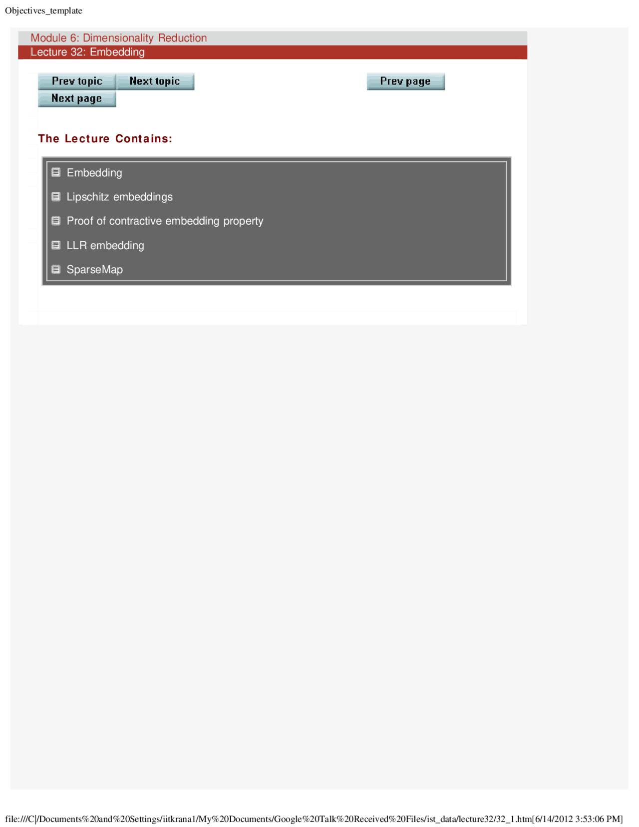 Embedding Indexing And Searching Techniques Lecture Slides Docsity