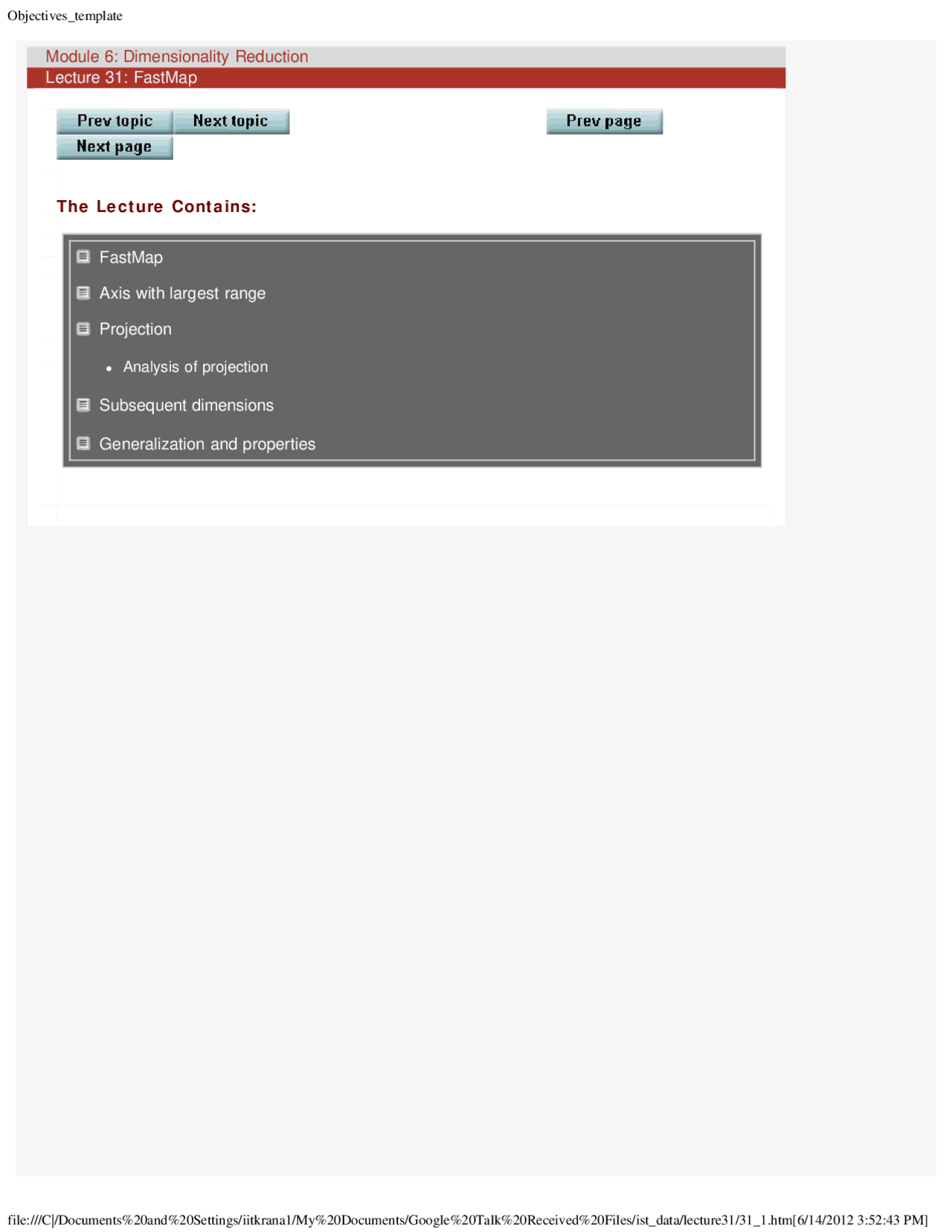 Fastmap Indexing And Searching Techniques Lecture Slides Docsity