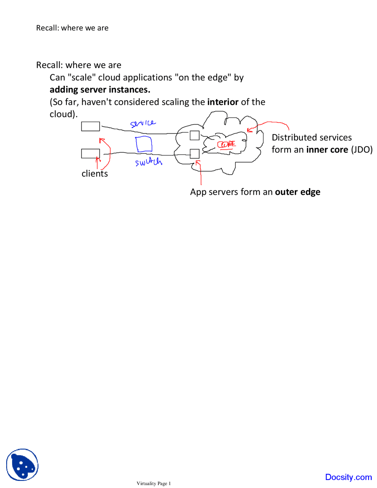Virtuality Clouds And Power Aware Computing Lecture Slides Docsity