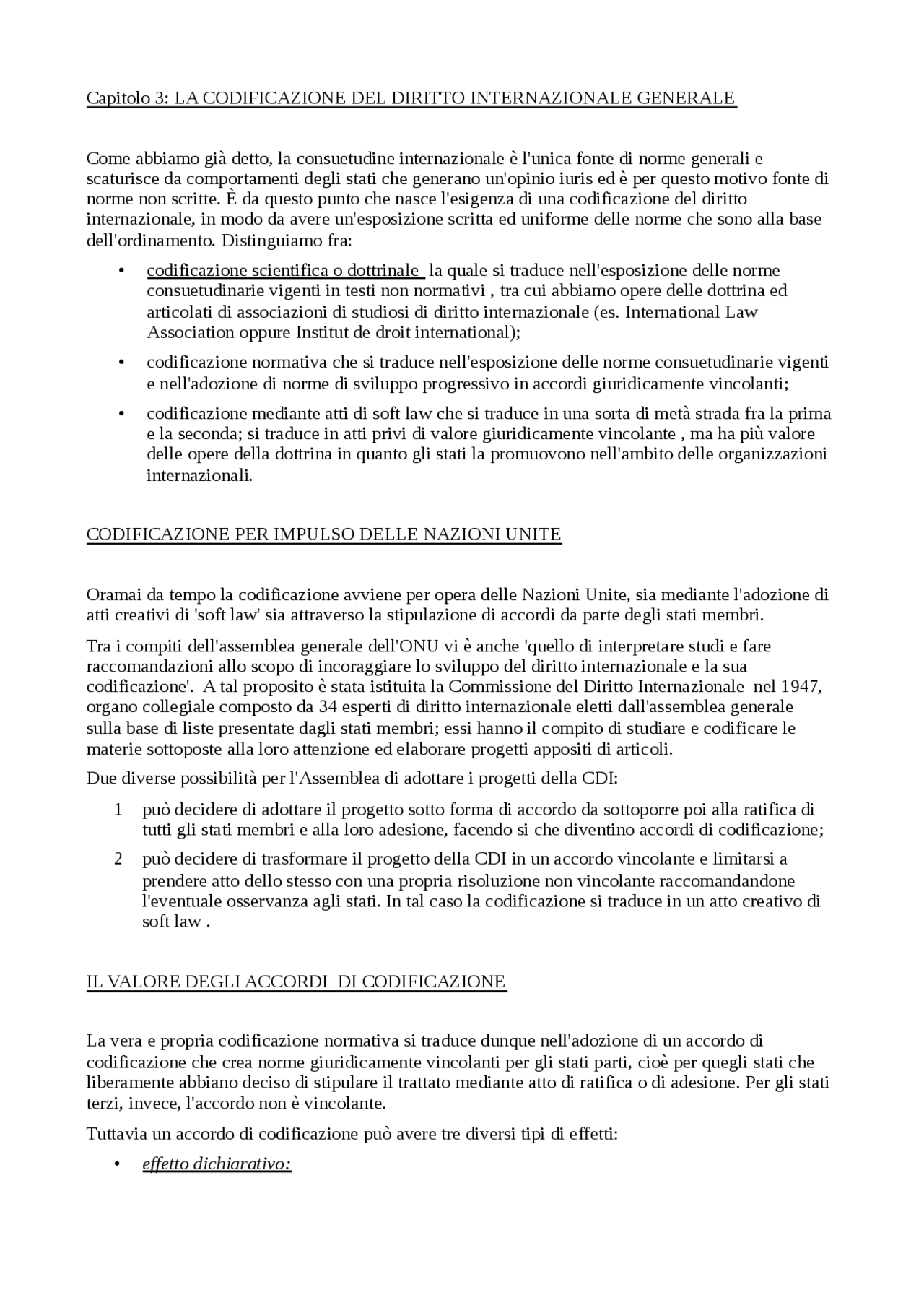 Capitolo 3 La Codificazione Del Diritto In Docsity
