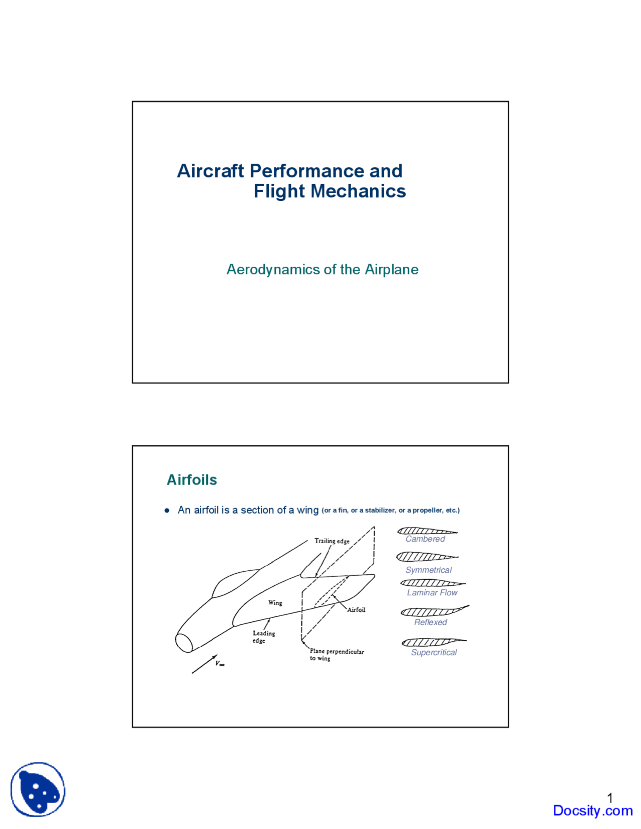 Aerodynamics of the Airplane - Aircraft Performance and Flight ...