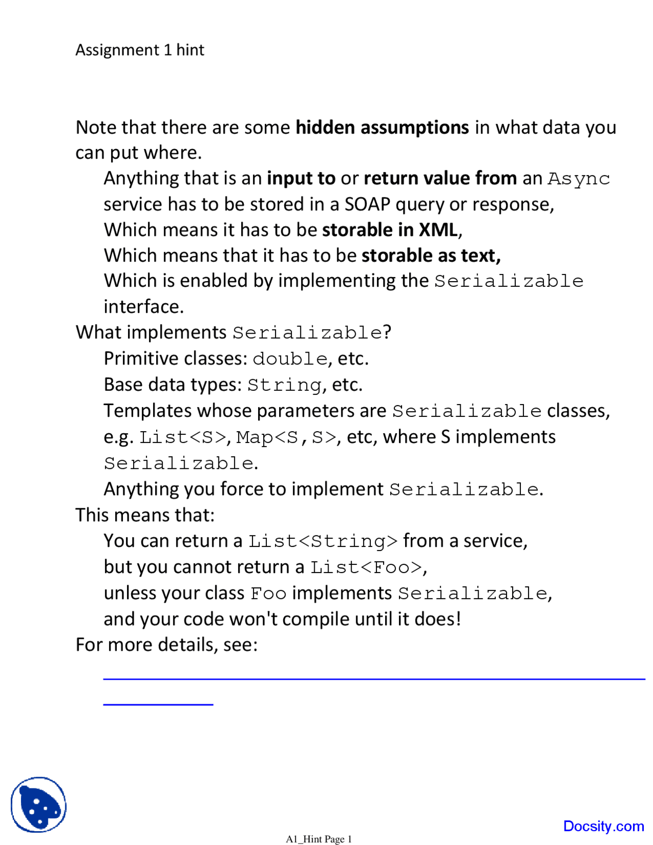 Hidden Assumptions Clouds And Power Aware Computing Lecture Slides Docsity