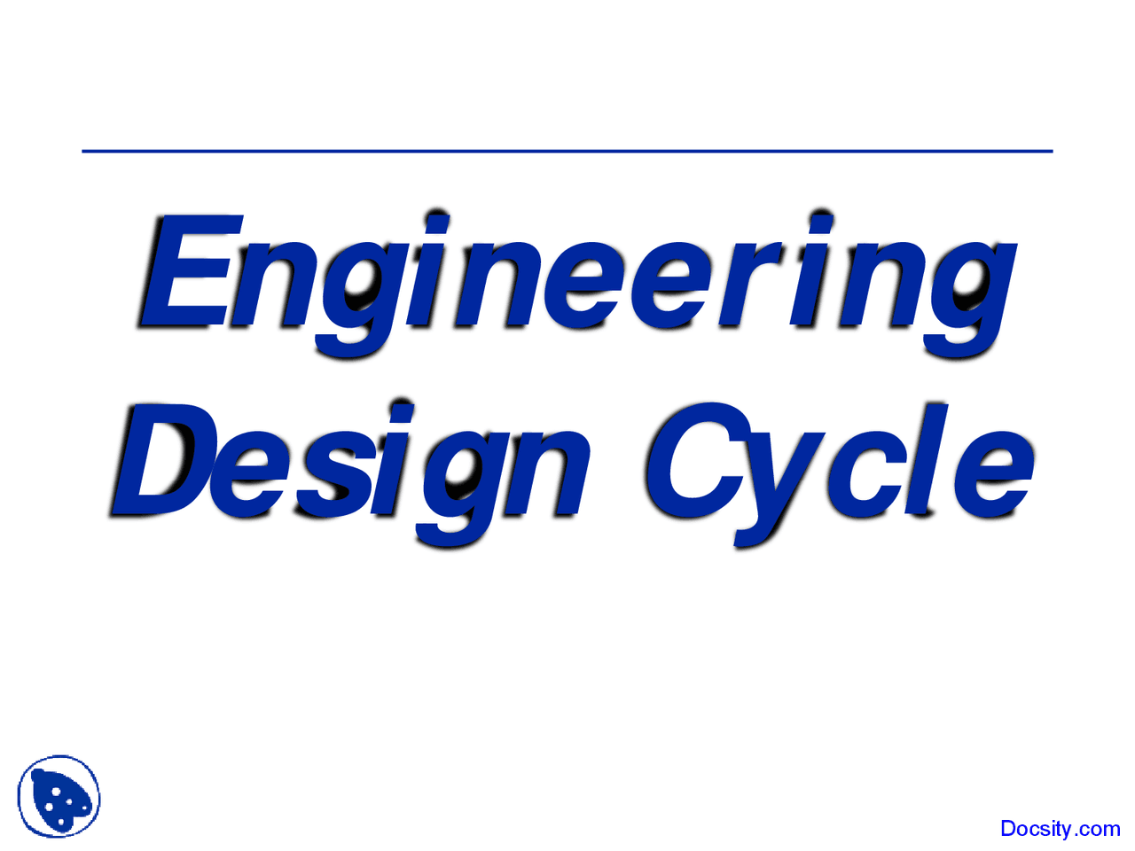 Engineering Engineering Design And Analysis Lecture Slides Docsity