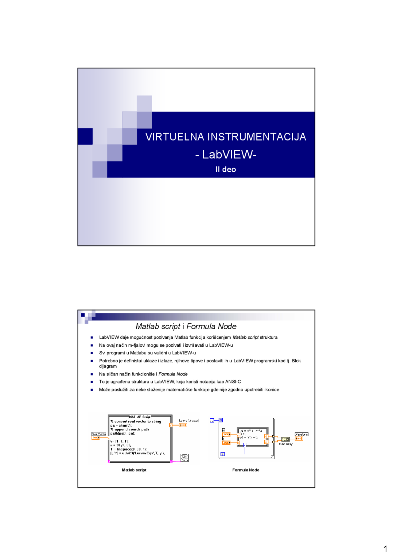 Virtuelna instrumentacija LabVIEW-Slajdovi-Merni informacioni sistemi-Elektrotehnika i ...