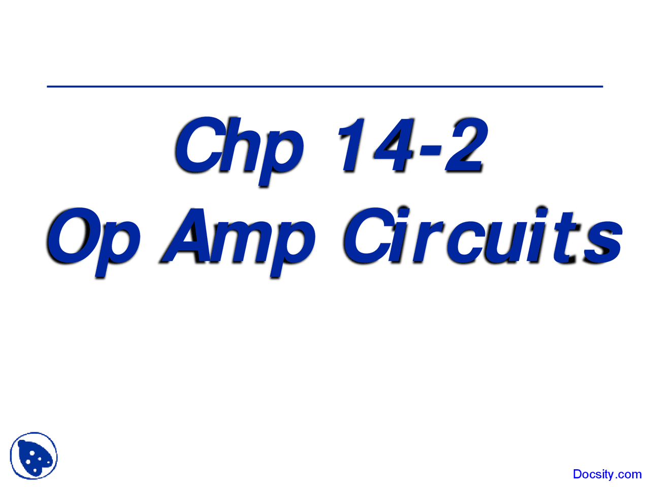 Op Amp Circuits Engineering Electrical Circuits Lecture Slides