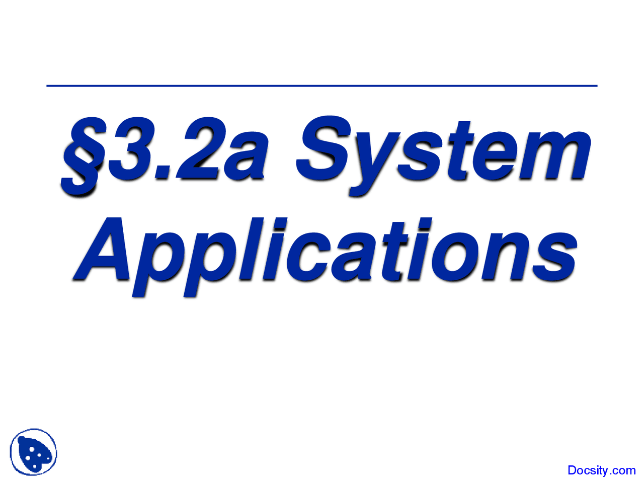 System Applications - Intermediate Algebra - Lecture Slides - Docsity