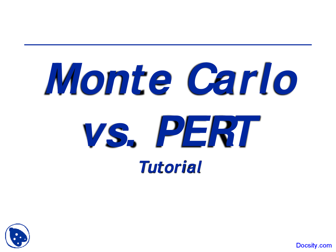 Monte Carlo Computational Methods Lecture Slides Docsity