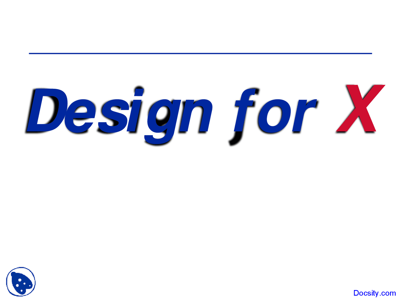 Design Engineering Design And Analysis Lecture Slides Docsity