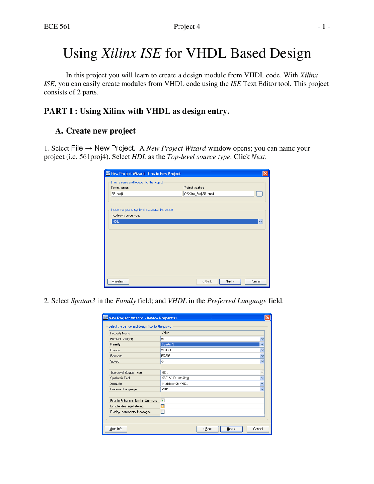 Vhdl Based Design Intro To Digital Circuit Design Project Docsity