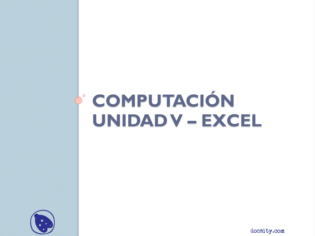 Excel Apuntes Computación Aplicada Informática Parte 1 Docsity