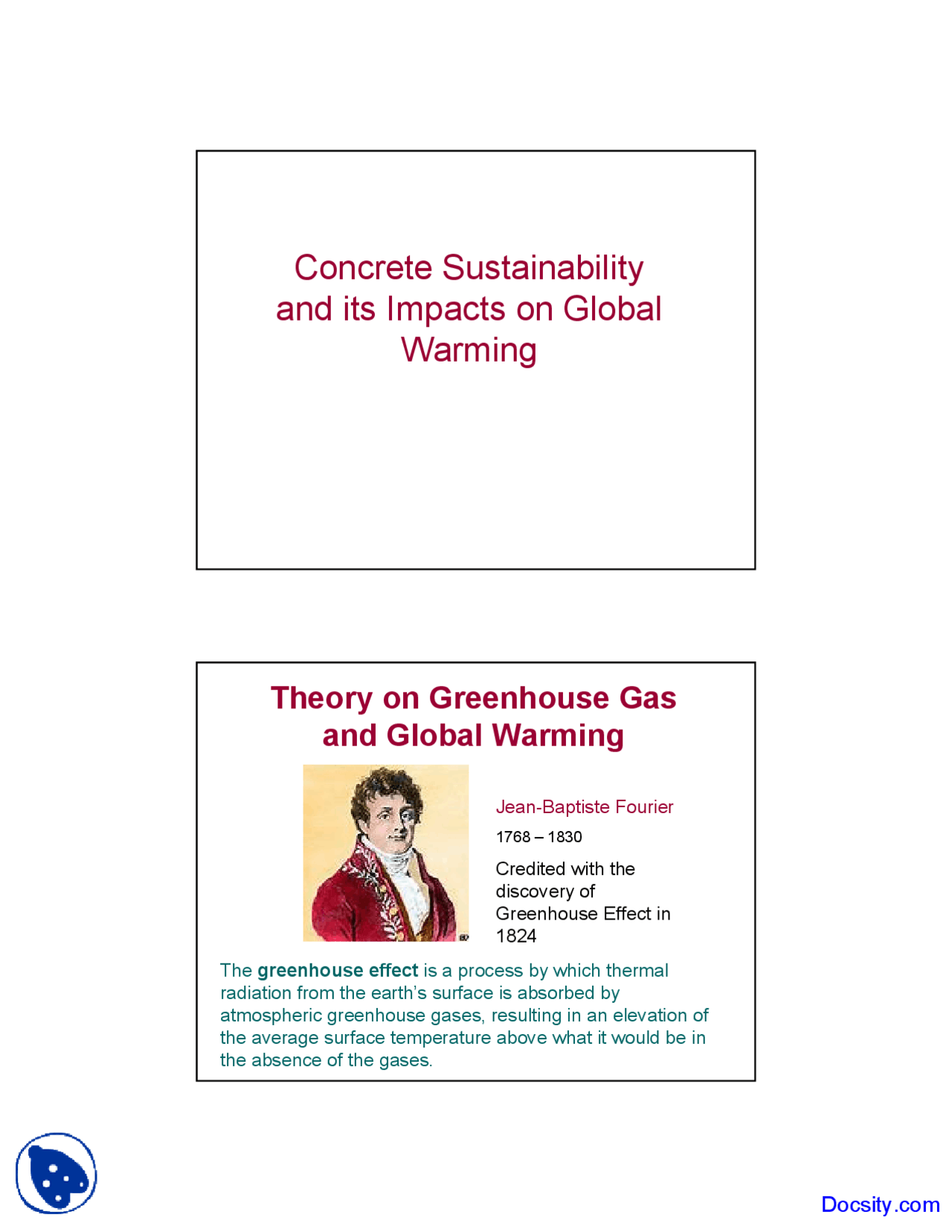 Concrete Sustainability Pavement Managment System Lecture Slides