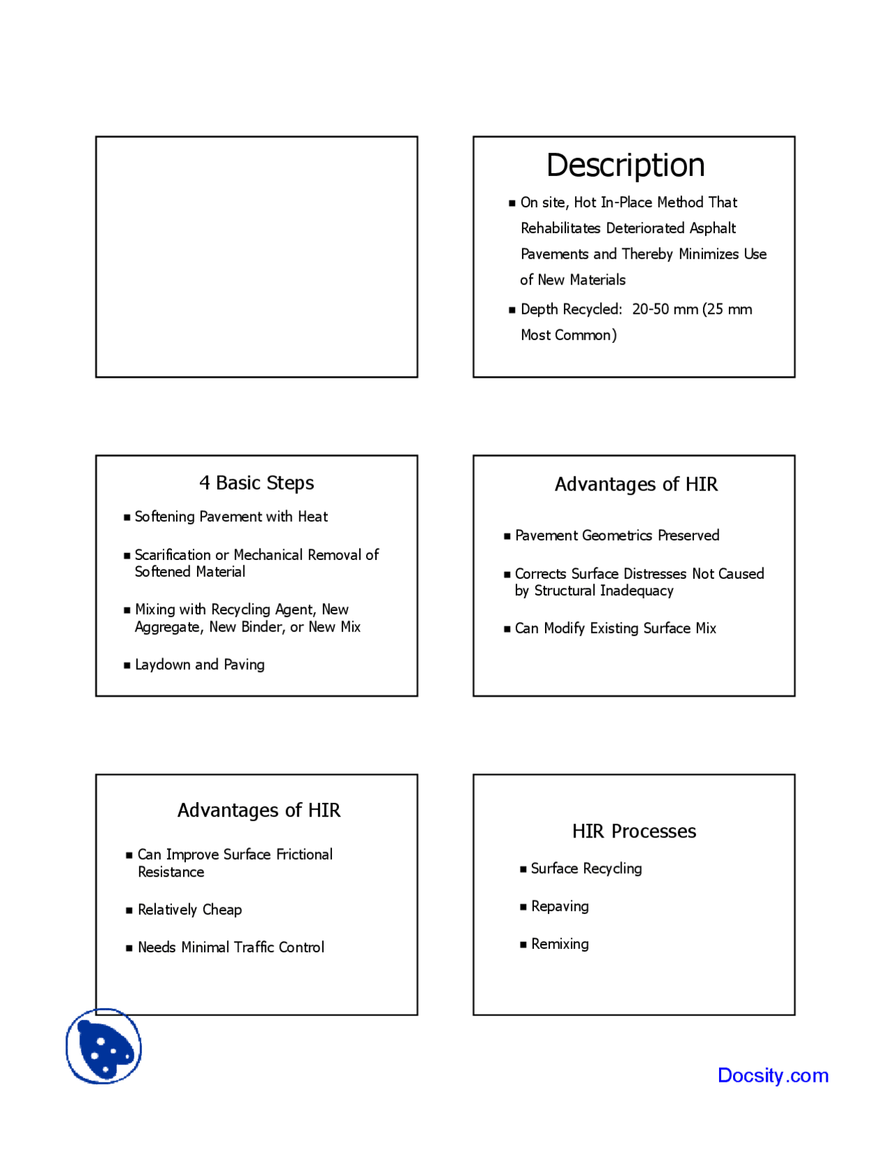 Description Civil Engineering Lecture Slides Docsity