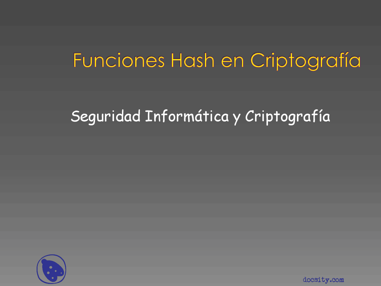 Funciones Hash - Apuntes - Seguridad Informática - Informática - Parte ...