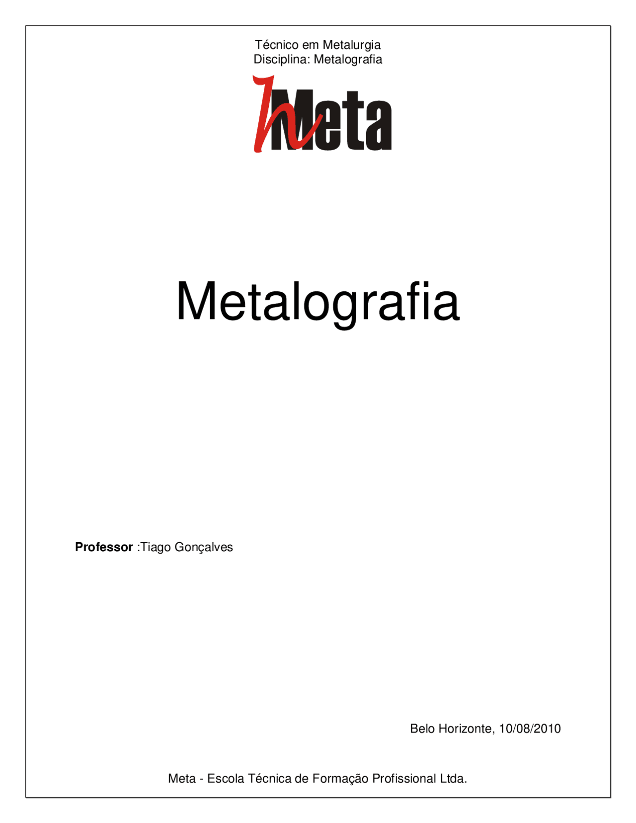 Metalografia Apostilas Navegação Part1 Docsity