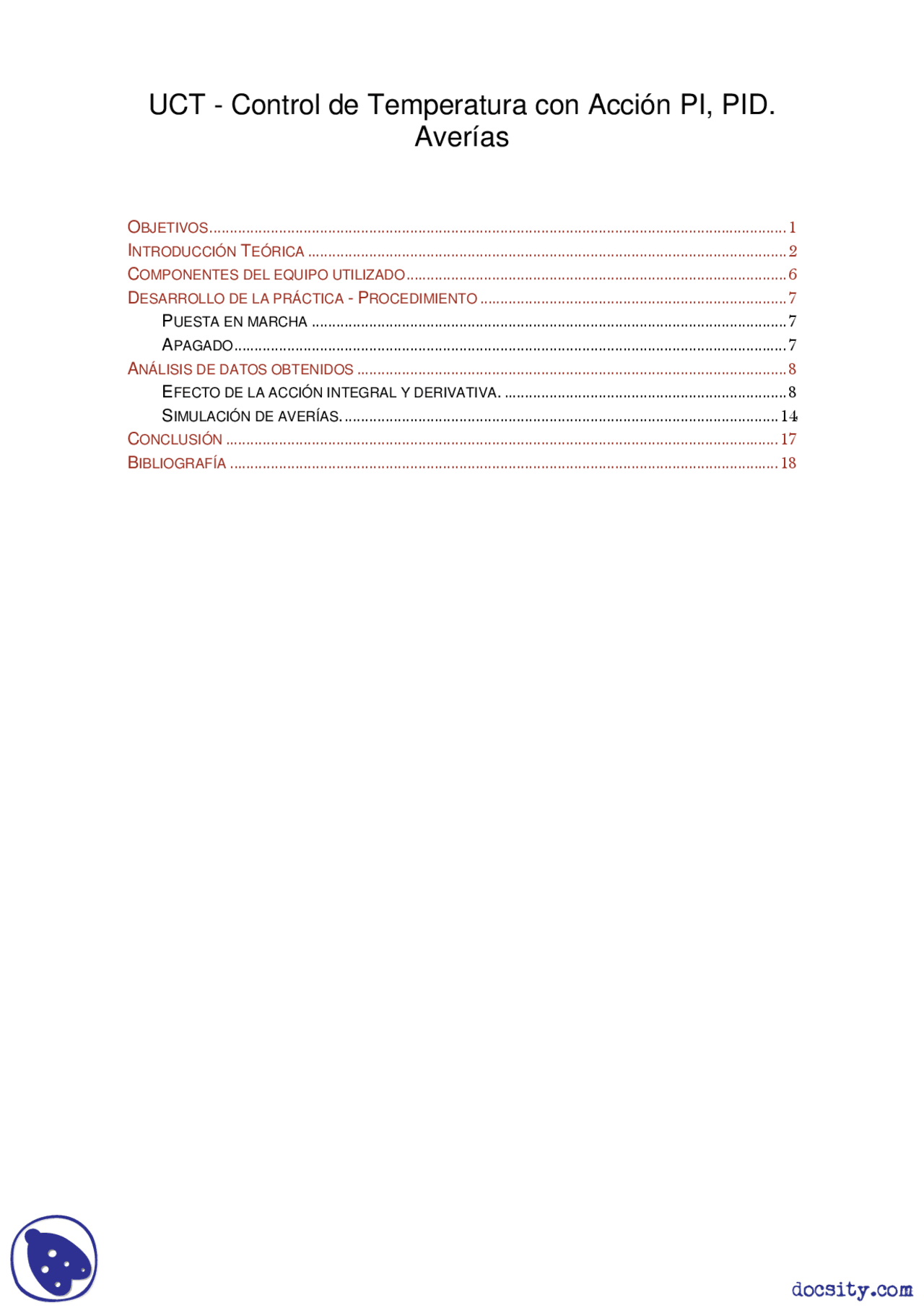 Control De Temperatura Con Acción Pi Pid Trabajo Practico