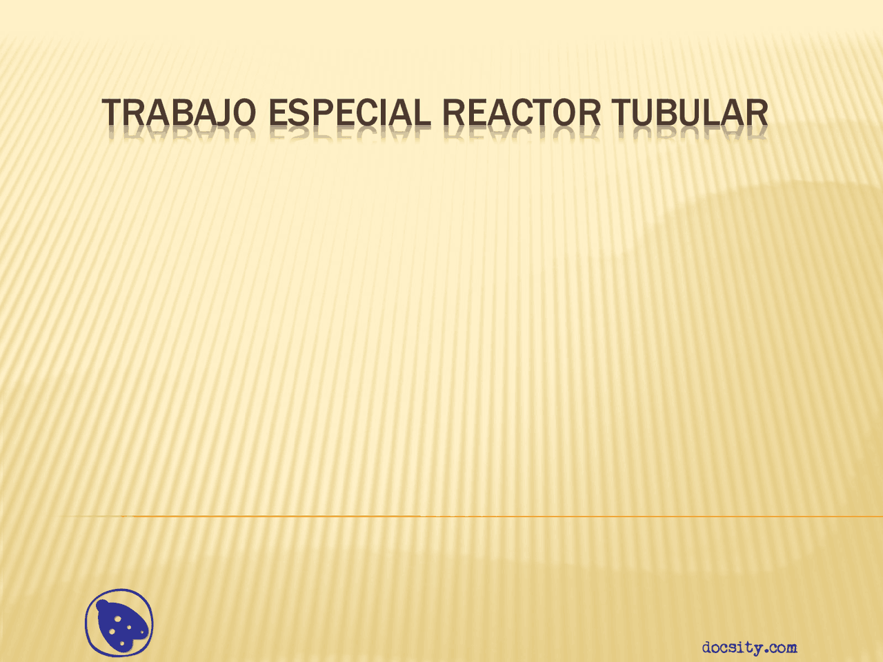 Reactor Tubular Apuntes Laboratorio De Reactores Docsity