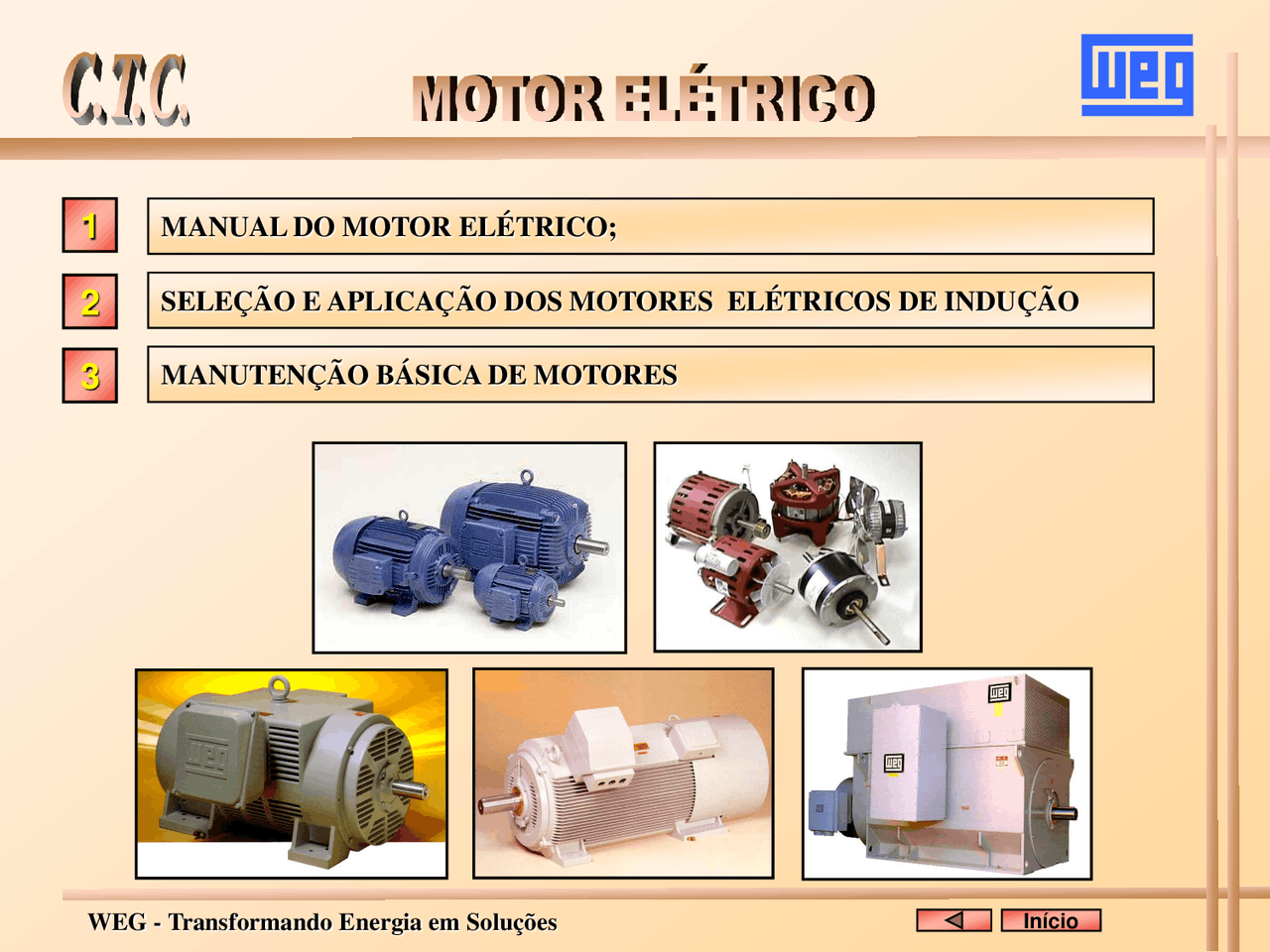 Motor Elétrico CTC - Apostilas - Automação Industrial Part1 - Docsity