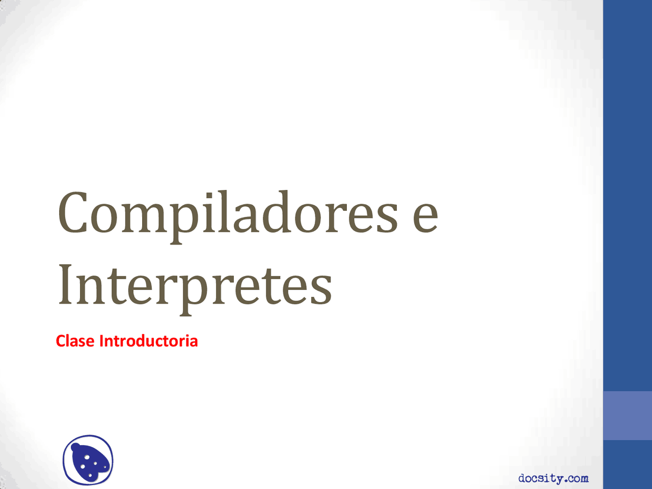 Compiladores e interpretes - Apuntes - Construcción de compiladores ...