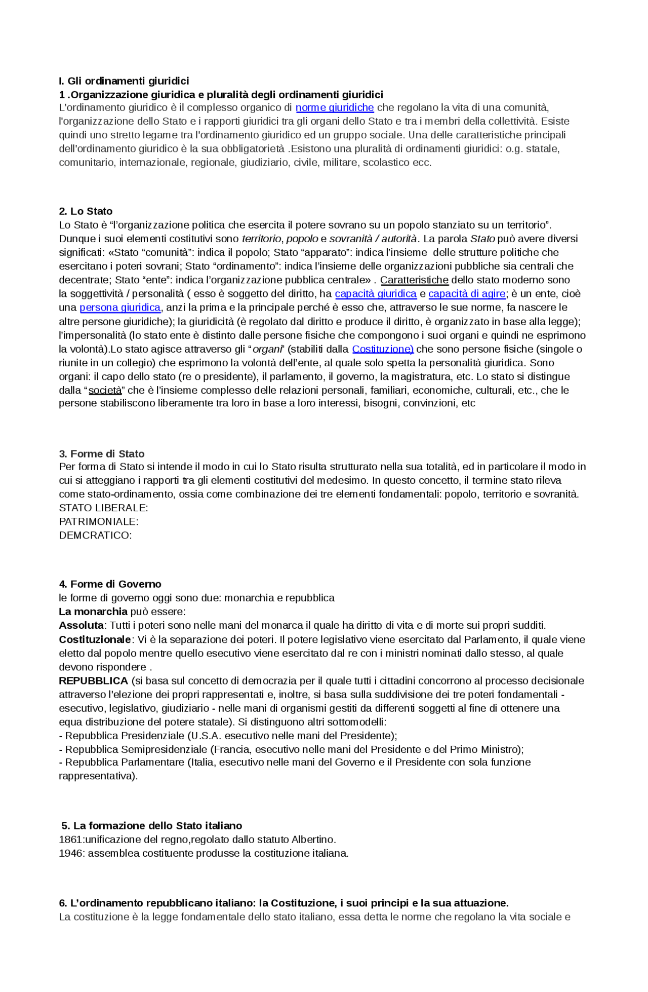Diritto Docsity