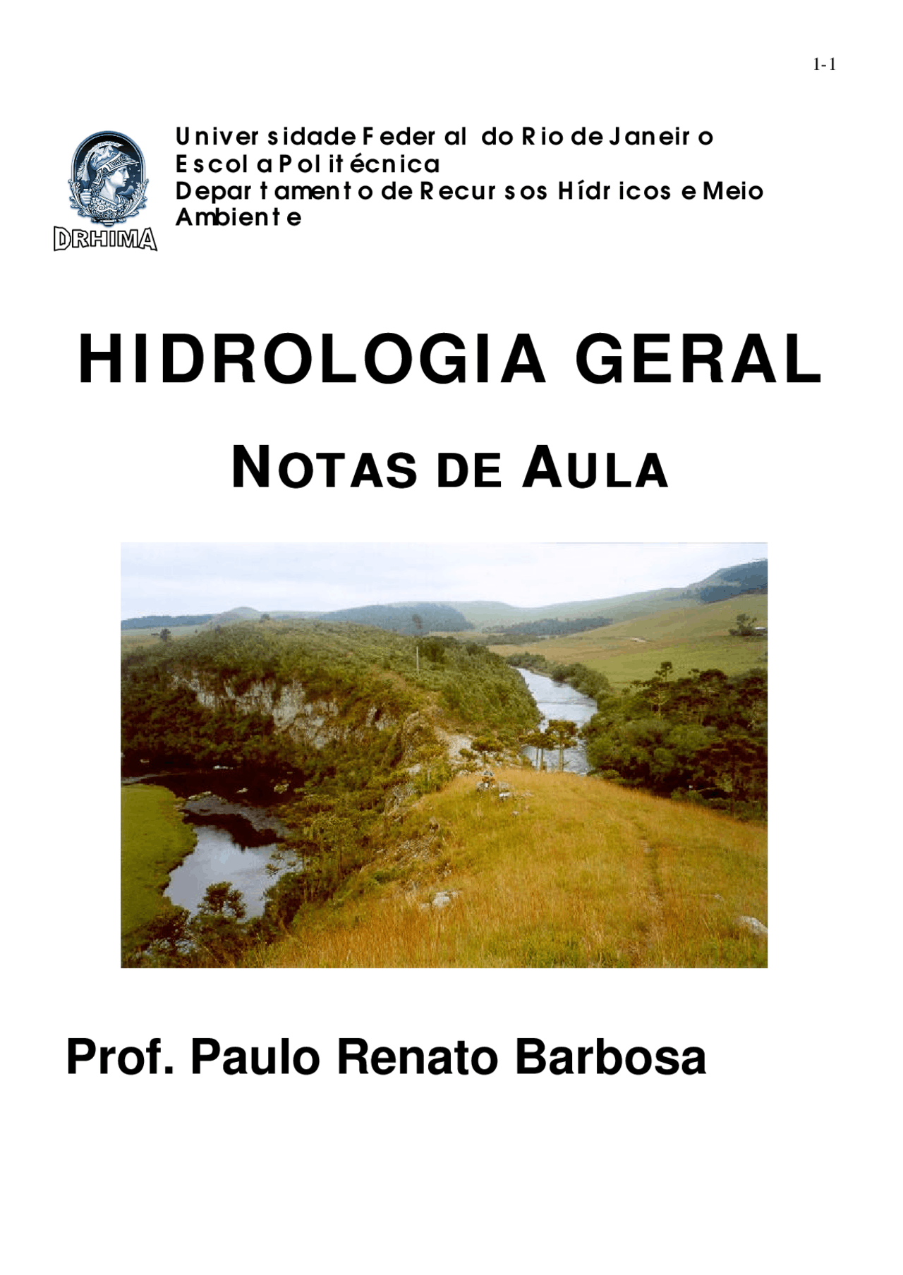 Hidrologia Apostilas Engenharia Ambiental Part1 Docsity