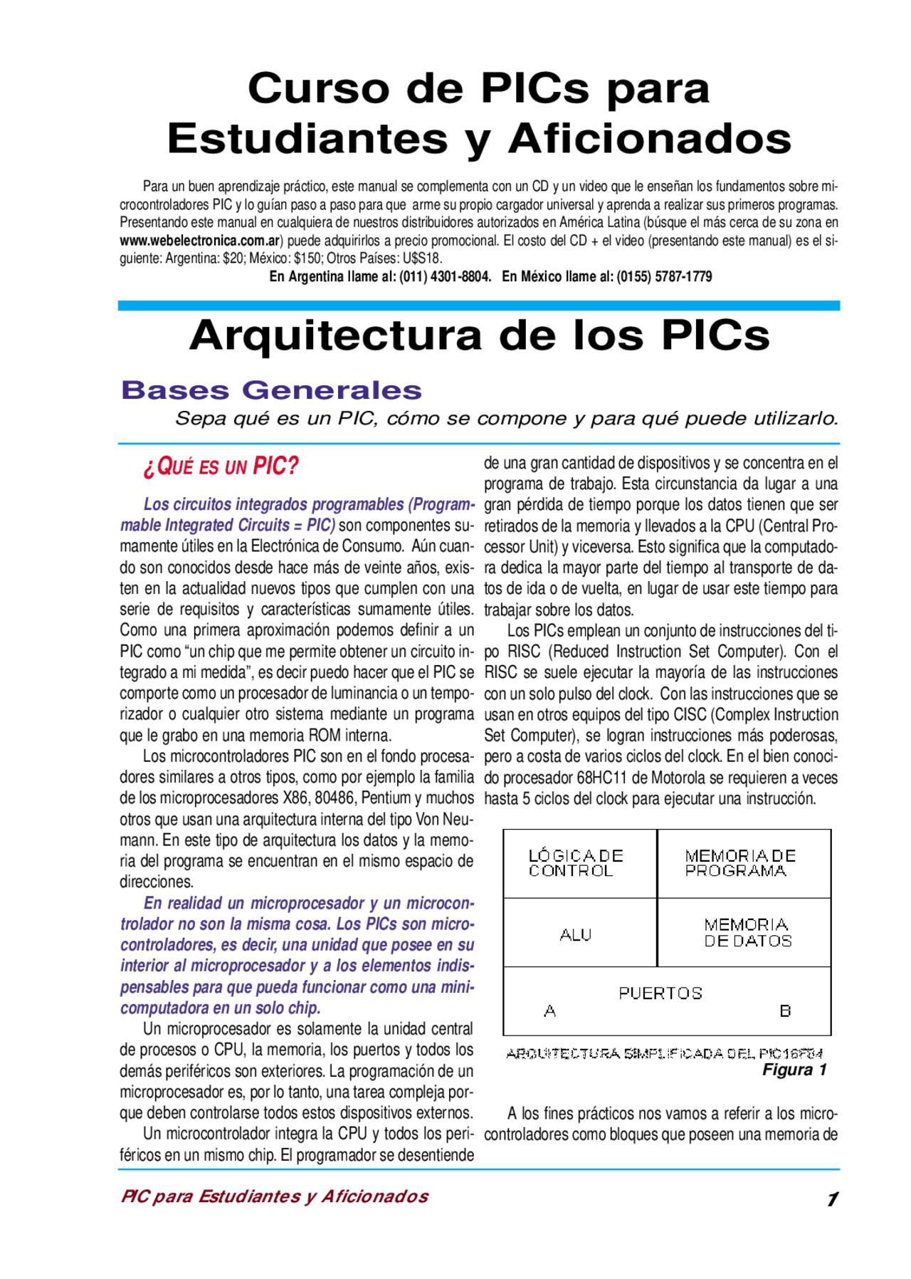 Curso De Pic Apostilas Engenharia Da Computação Docsity