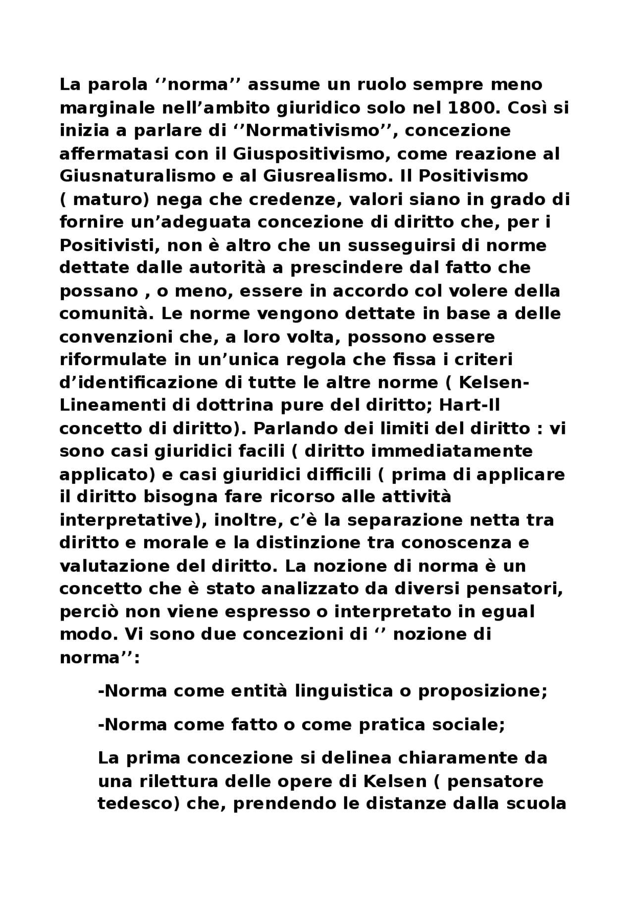 Diritto E Norma Docsity