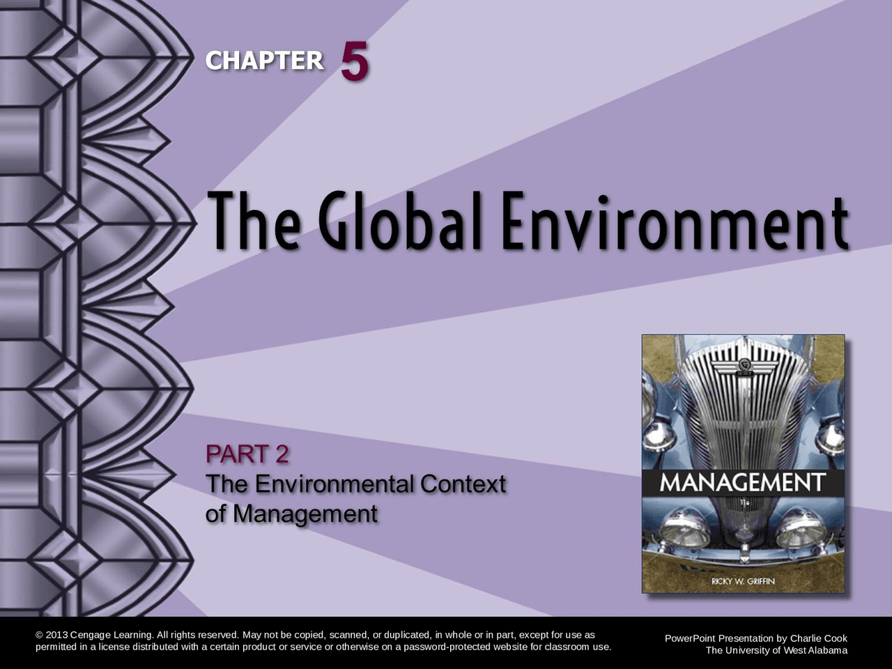 Powerpoint For The Global Environment Principles Of Management Mgmt