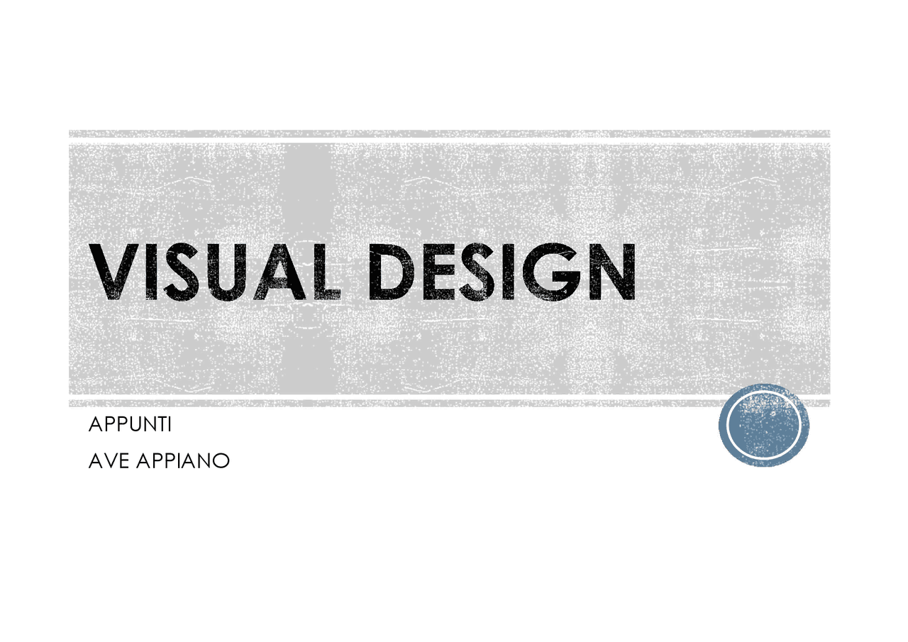 Visual Design Docsity