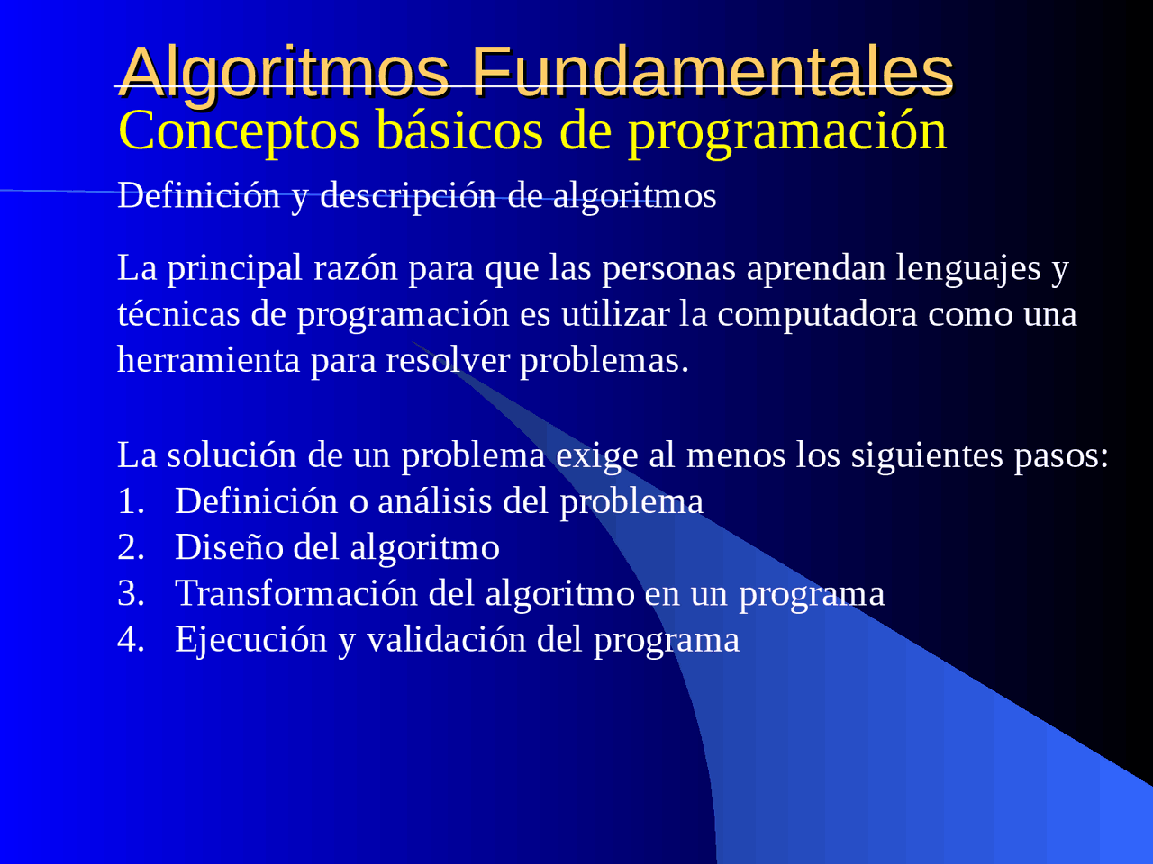 Conceptos Básicos De Programación Apuntes Ingeniería De Sistemas Y