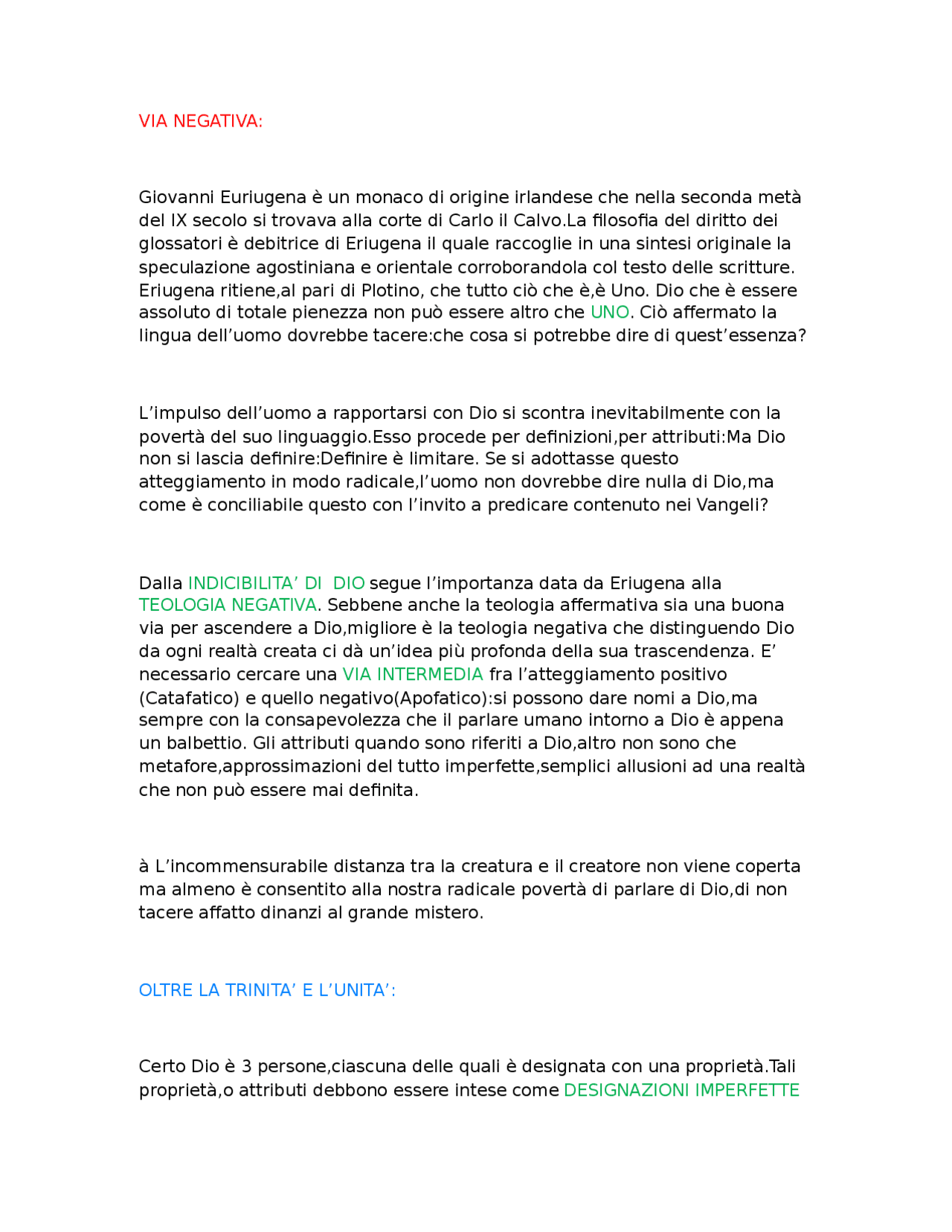 Storia Medievale Docsity