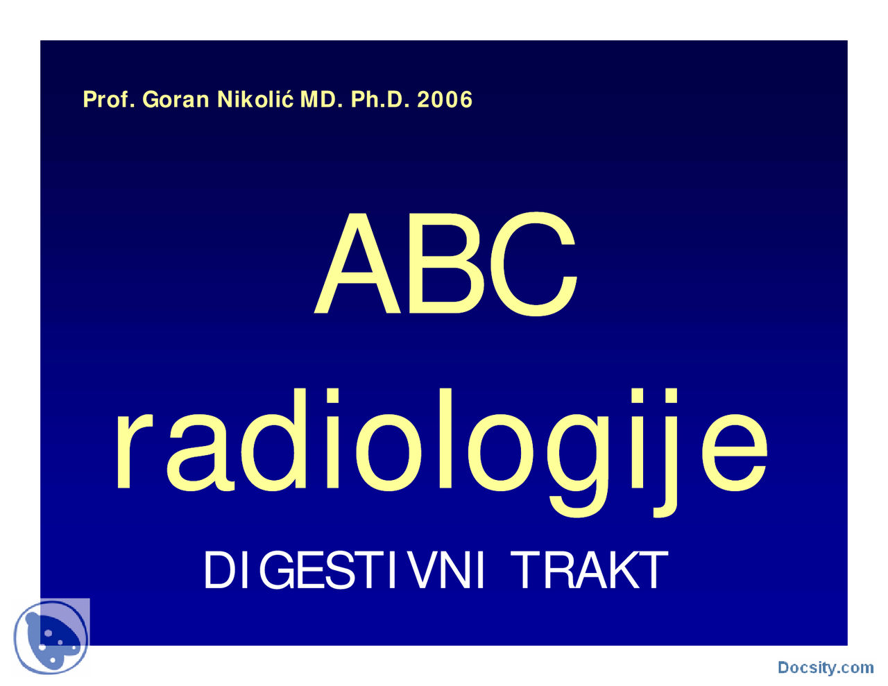 Digestivni trakt-Slajdovi-Radiologija-Medicina | Slajdovi' predlog ...