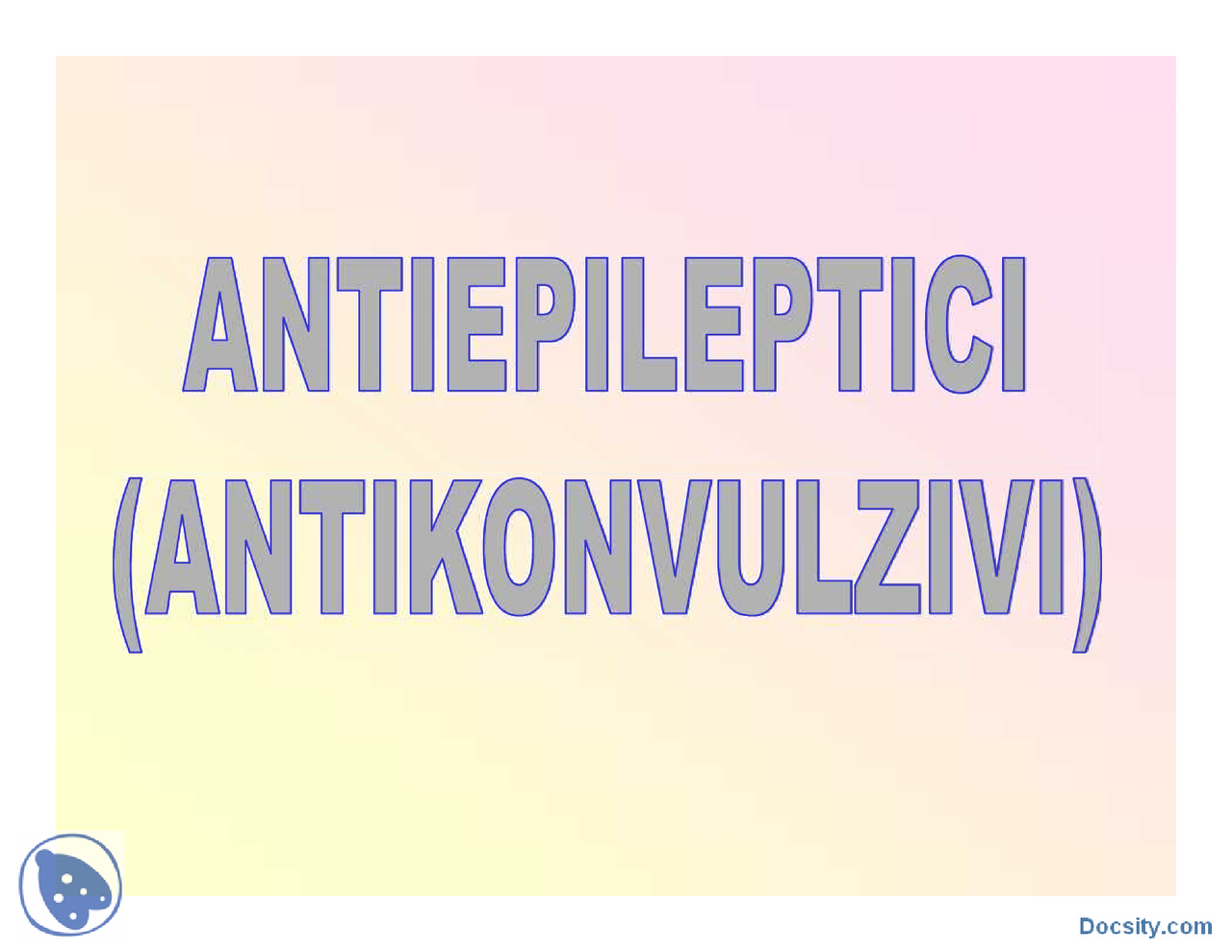 Antiepileptici i antipsihotici-Slajdovi-Famraceutska hemija 3-Farmacija ...