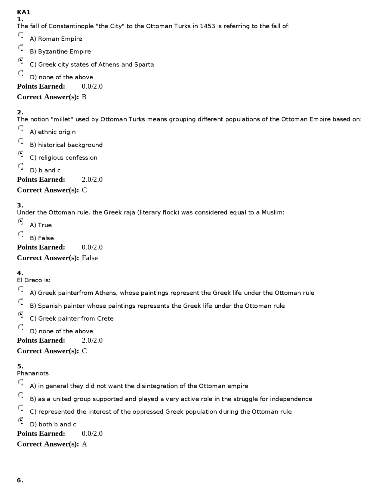 Quiz 1 with Answers | Great Ages in Modern World I | IAH 221C | Quizzes ...