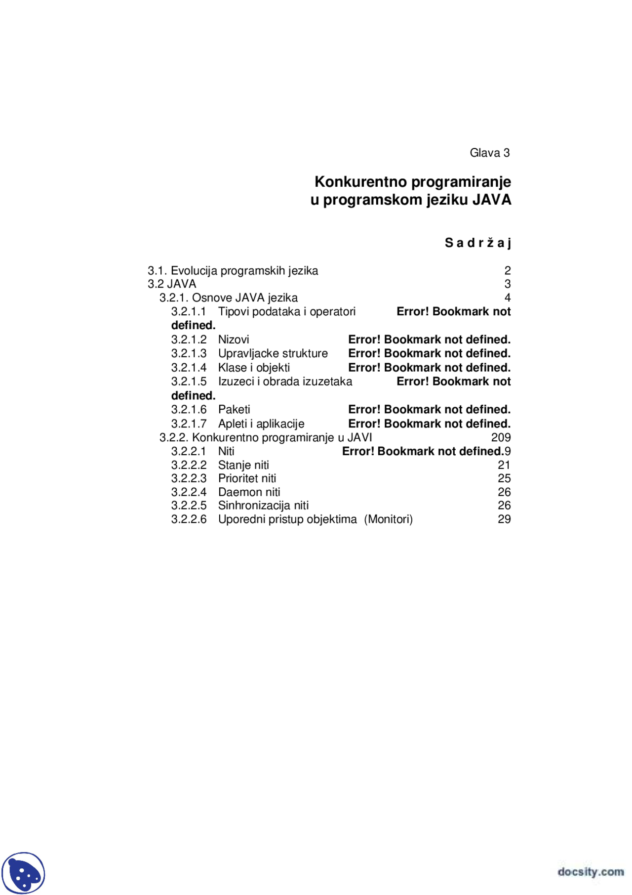 JAVA-Vezbe-Operativni sistemi 1-Informatika | Vežbe' predlog Operativni sistemi - Docsity