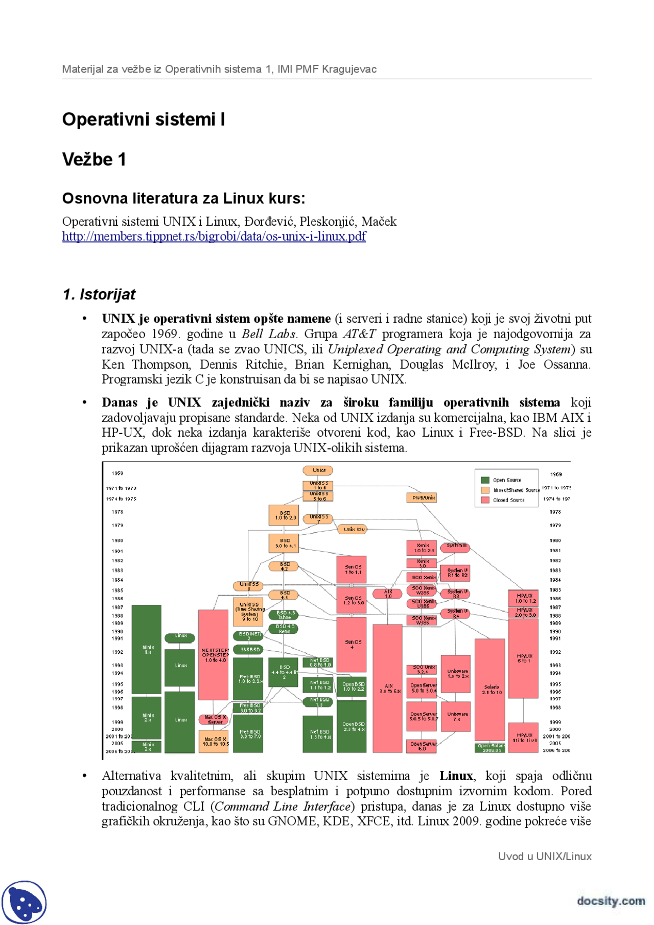 Linux Vezbe Operativni Sistemi 1 Informatika 2 Vežbe Predlog