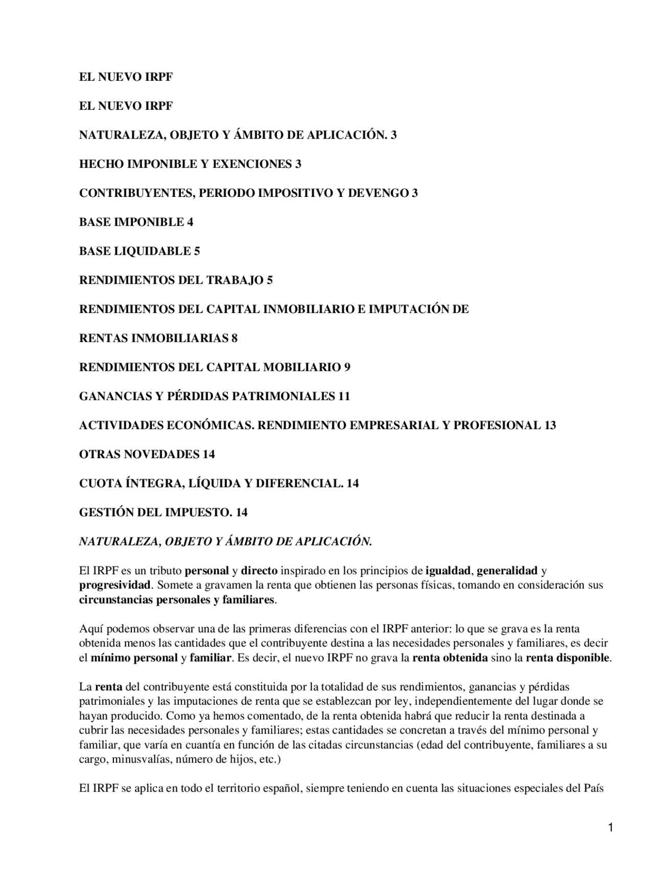 El Nuevo Irpf Apuntes Management Parte1 Docsity