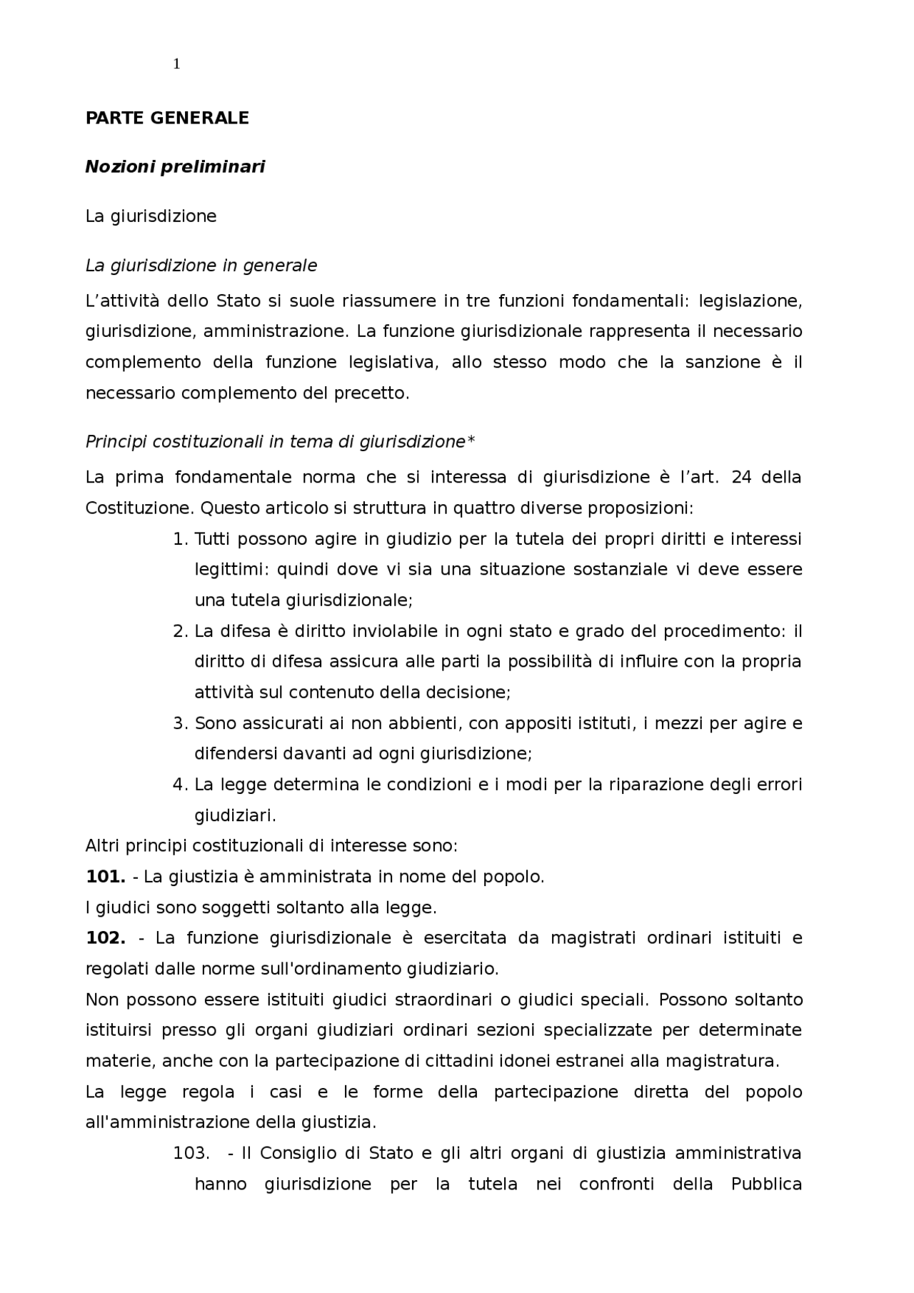 Riassunto Diritto Processuale Civile Docsity