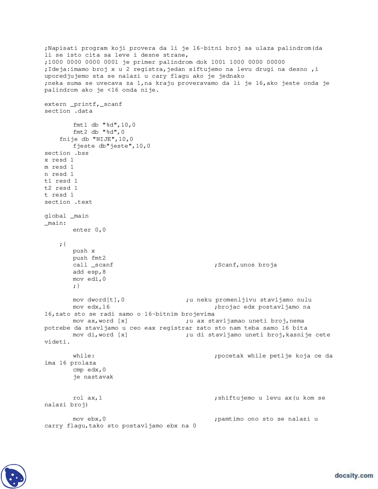 Zadaci-Vezbe-Infomratika i racunarstvo (10) | Vežbe' predlog Računarstvo i informatika - Docsity