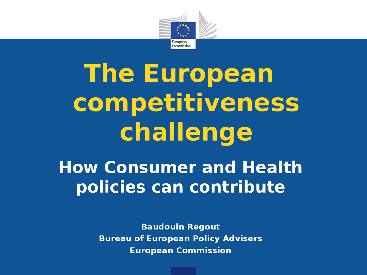The European competitiveness challenge - Docsity