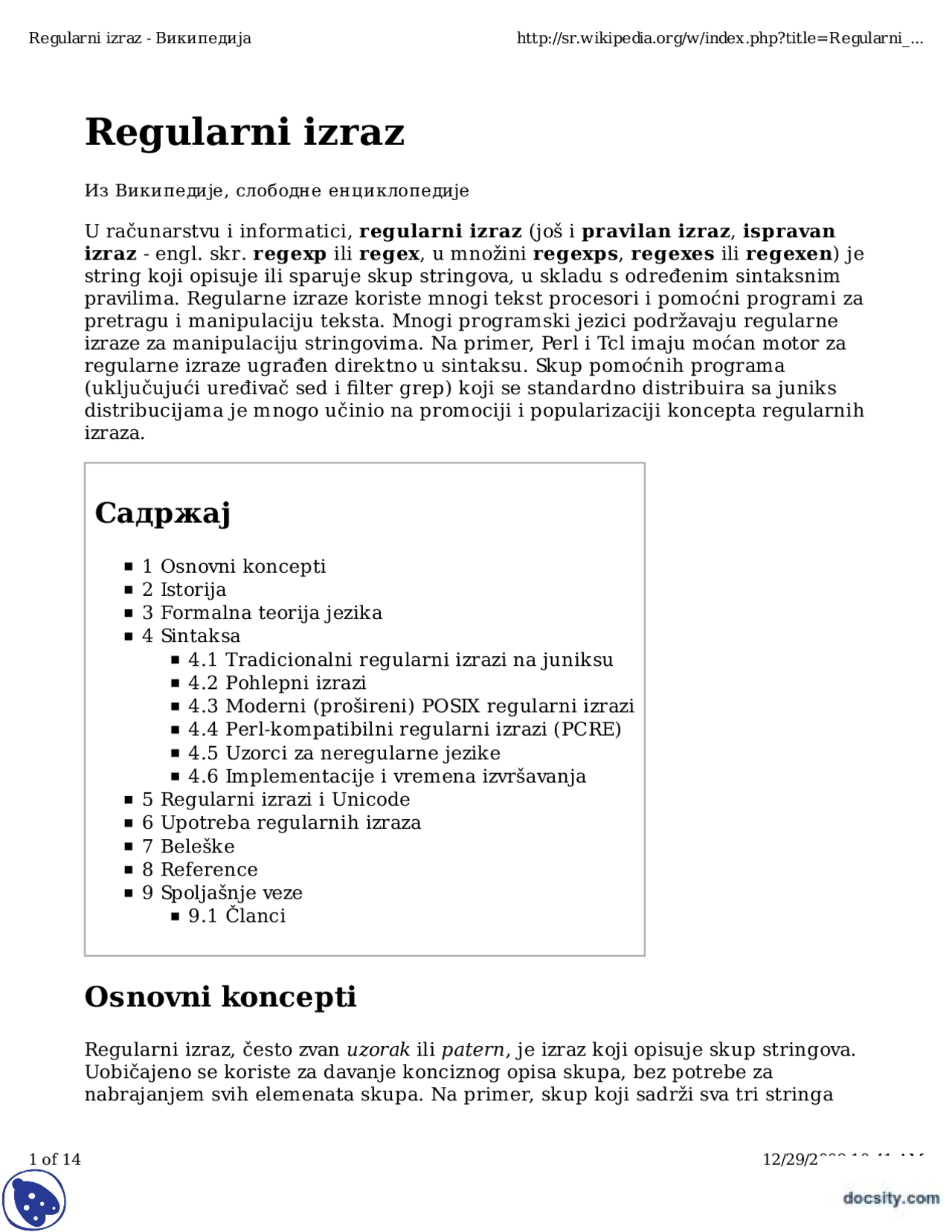 Zadaci-Vezbe-Web programiranje-Informatika (14) | Vežbe' predlog Web programiranje - Docsity