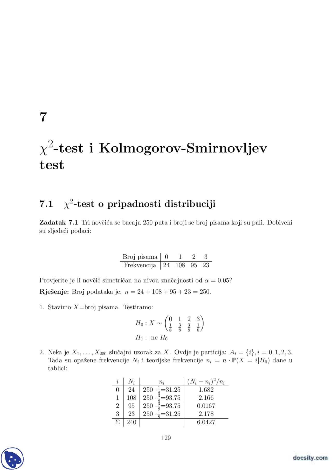 Zadaci i resenja-Vezbe-Statisticki praktikum-Matematika (4) | Vežbe' predlog Osnovi statistike ...