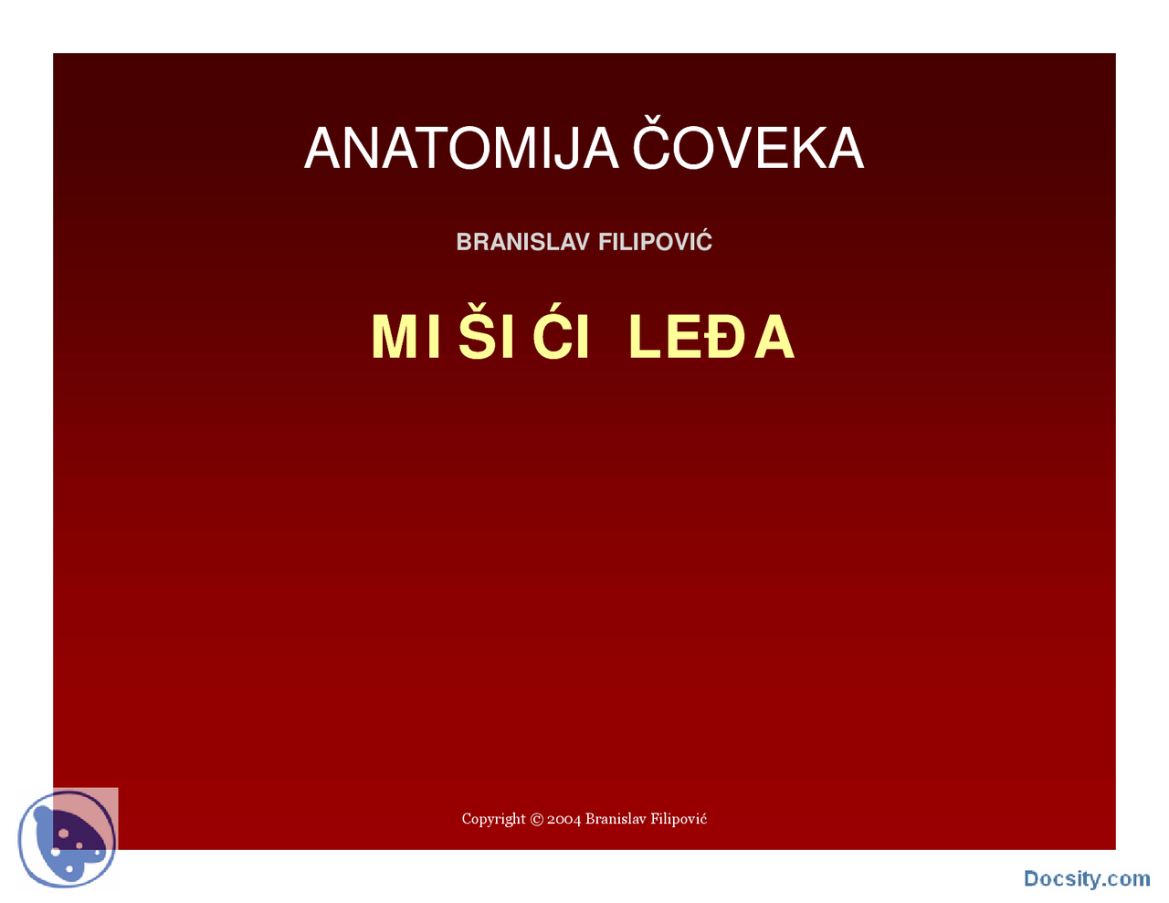 Misici ledja-Slajdovi-Anatomija-Medicina | Slajdovi' predlog Prva pomoć ...